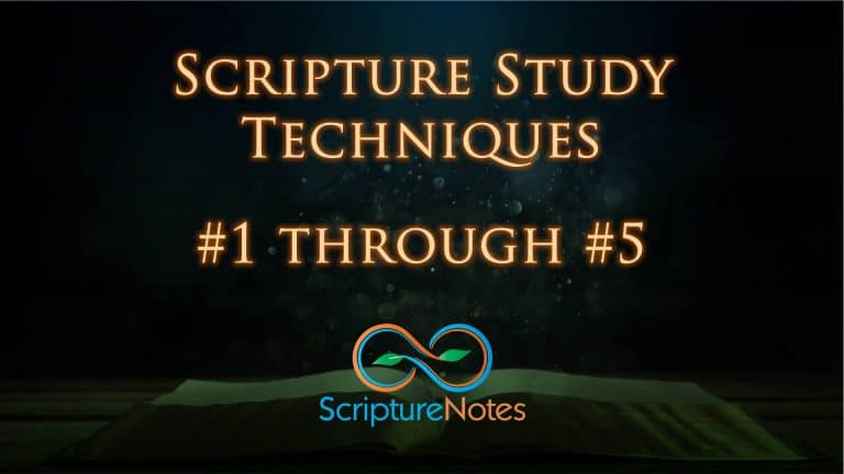 Free LDS Scripture Study Aids and Resources « Scripture Notes