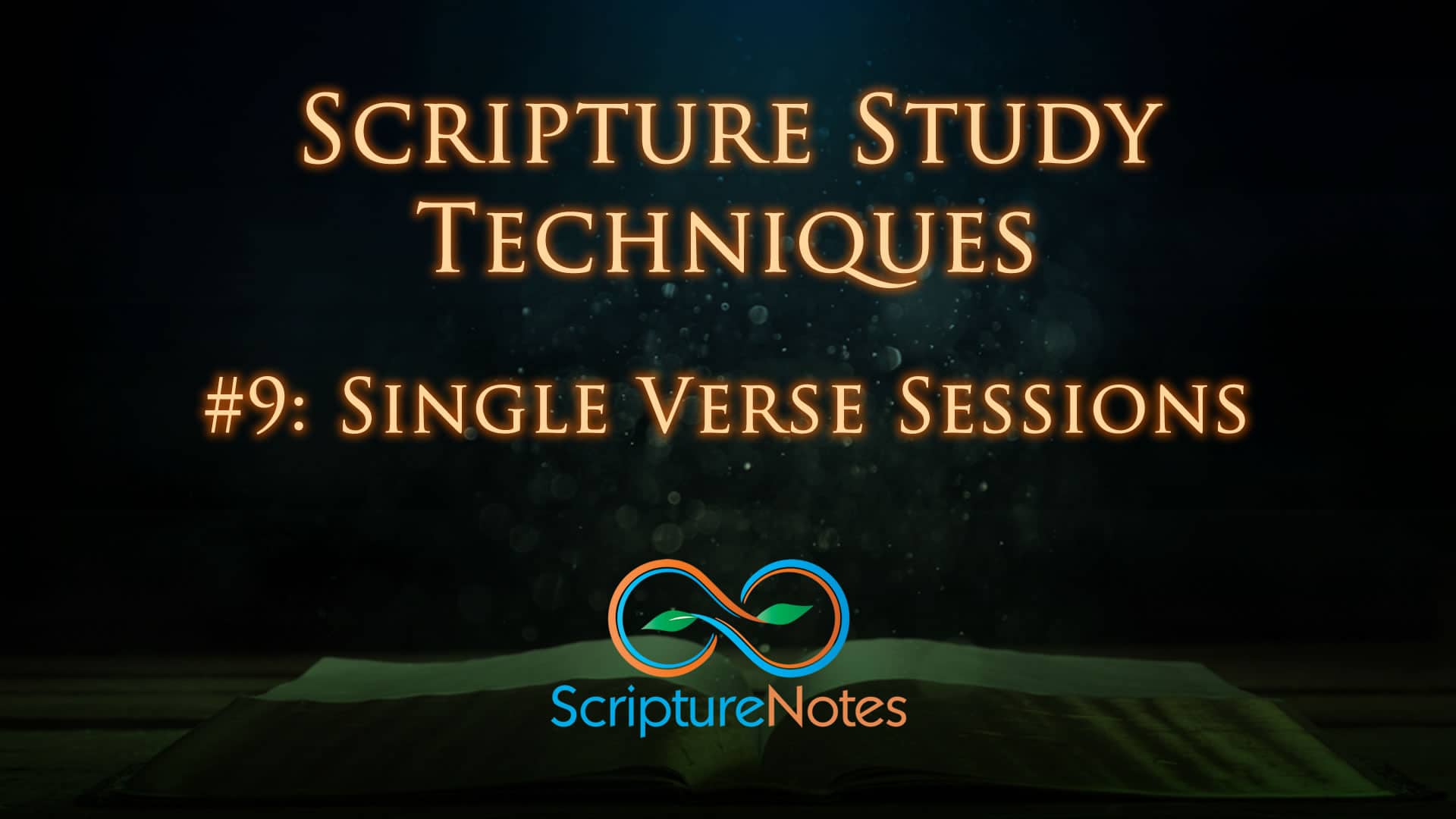 Single Scripture Verse Study Sessions « Scripture Notes