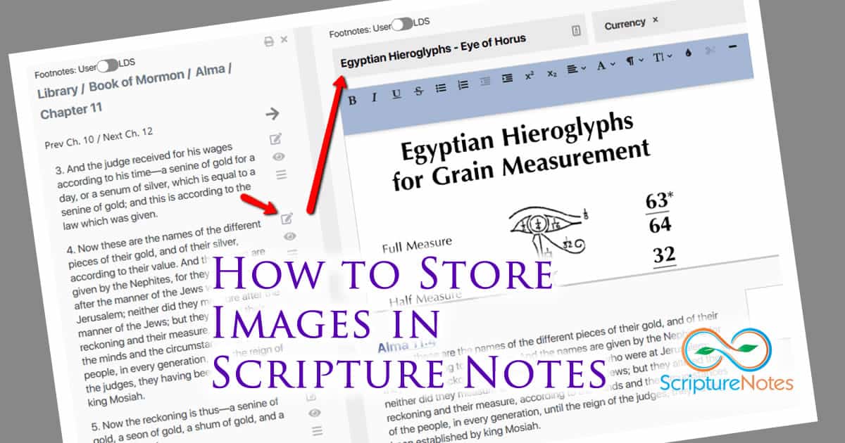 How to Store Images in Scripture Notes « Scripture Notes